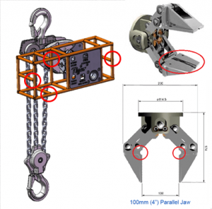 Tiger RCB ROV Subsea Chain Hoist - Lifting Hoists Direct