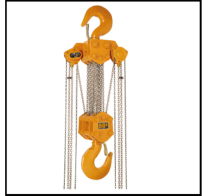 Kito CB Chain Block | 50 tonne Block & Tackle | Lifting Hoists Direct