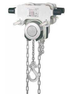 Yale Corrosion Resistant Chain Block with Trolley | Hoisting UK