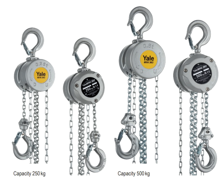 Mini Chain Block | Yale 360 Mini | lifting Hoists Direct
