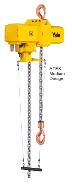 Yale CPA HD Air Hoist | Heavy Duty Pneumatic Hoist | Lifting Hoists